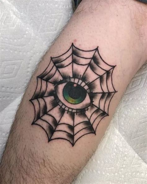 66 Meaningful Spider Web Tattoo Designs Tidy Tale