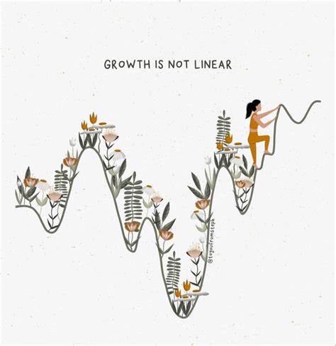 Growth Is Not Linear Growth Quotes Growth Quotes Inspiration Growth