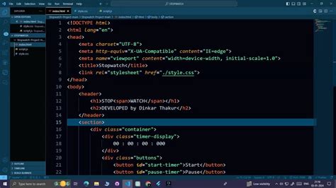 Dinkar Thakur On Linkedin Webdevelopment Html Css Javascript Flutterinspired Stopwatchmagic