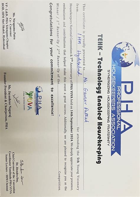 Gaurav Pathak On Linkedin Thrilled To Have Participated In The Recent Pha Professional