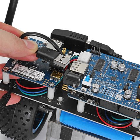 xiao r stm32 self balancing smart roly robot car wifi video module app