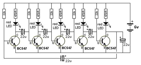 LED Chaser Circuit All About Circuits