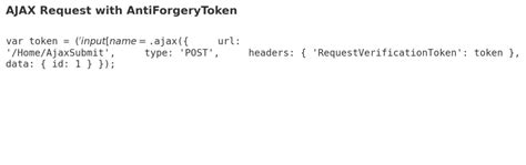 Antiforgerytoken In Aspnet Mvc Explained