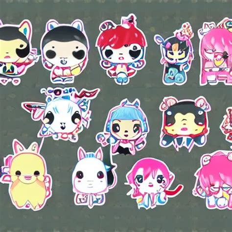 Kawaii Characters Openart