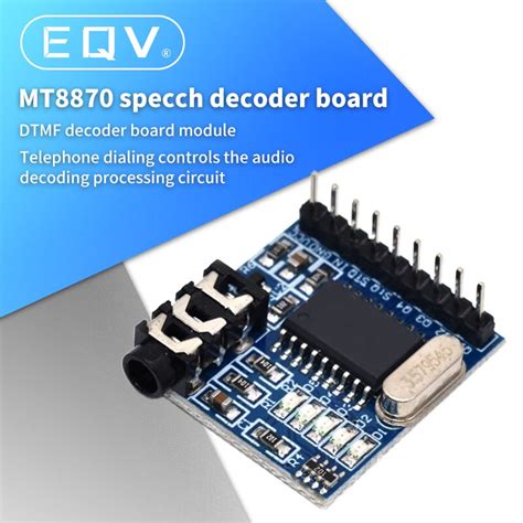 1pcs Mt8870 Dtmf Voice Decoding Module Phone Module Speech Decoding