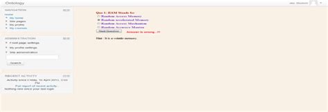 Adaptive Quiz System With A Hint In The Case Of First Wrong Attempt Download Scientific
