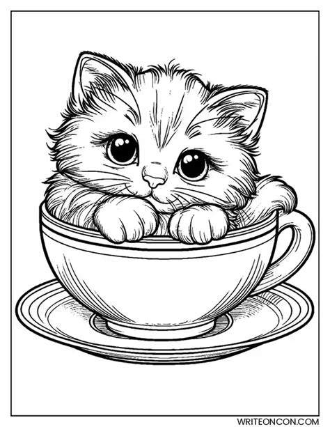 31 Безплатни за Печат Коте Картинки за Оцветяване Листове Рисунки и Страници за Възрастни и