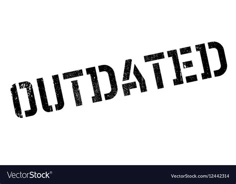 Outdated Rubber Stamp Royalty Free Vector Image