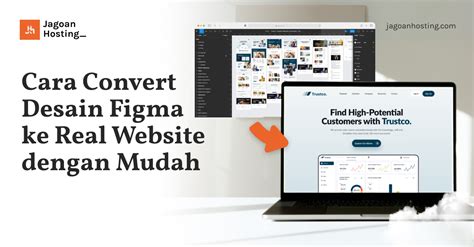 cara convert desain figma ke real website dengan mudah