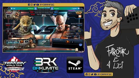 Tenóbio Vs R4f Top 8 Brk 13 10 10 22 Tekken 7 Steam Youtube