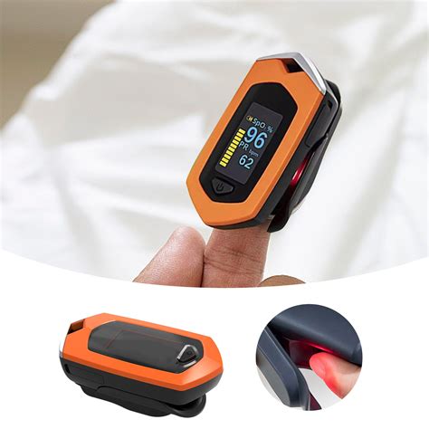 Usb Rechargeable Finger Heart Rate Oxygen Meter Sensor Pi Digital