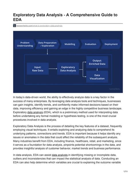Exploratory Data Analysis - A Comprehensive Guide to EDA.pdf