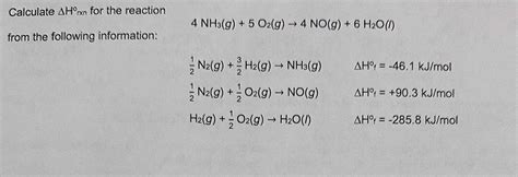 Solved Calculate ΔHrxn for the reactionfrom the following Chegg