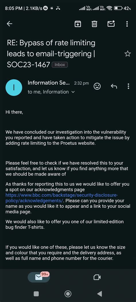 vikas anand on linkedin bugbounty infosec swag bbc