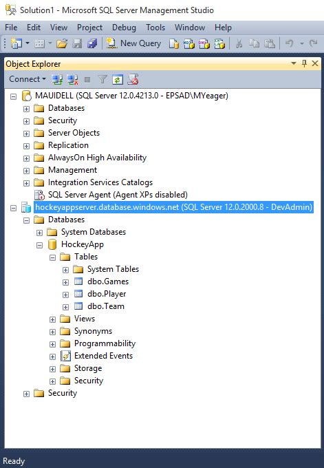Azure Sql Database — Sql Server In The Cloud
