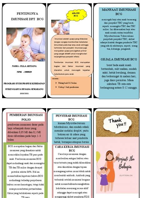 Leaflet Imunisasi Bcg Pdf