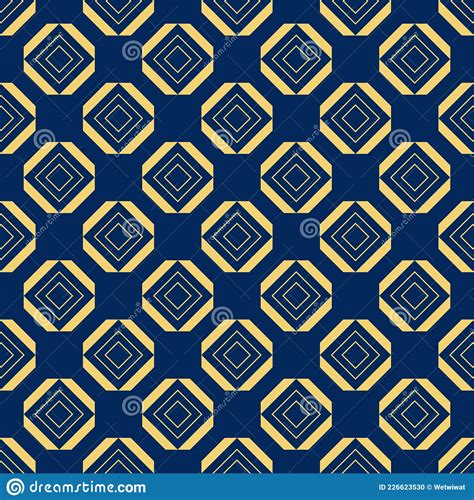 The Geometric Pattern With Lines Seamless Vector Background Stock Vector Illustration Of