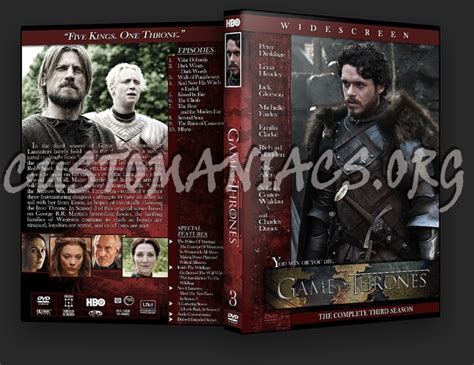 Game Of Thrones Season 1 Dvd Cover Dvd Covers And Labels By