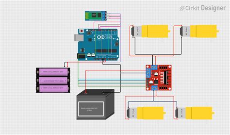 arduino uno bluetooth controlled robotic car with l298n motor driver