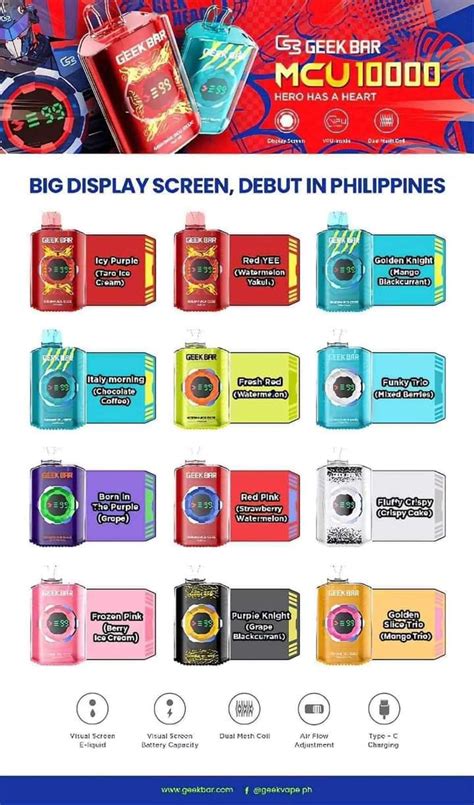 Geekbar Mcu 10 000 Available The Warehouse By Vapecab