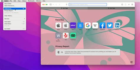 try proxy configuration for safari on macos