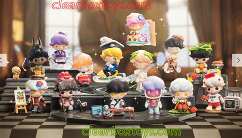 Dimoo Time Roaming Series Clear Box Toys