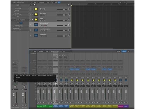 how to build a music to picture template in logic pro x