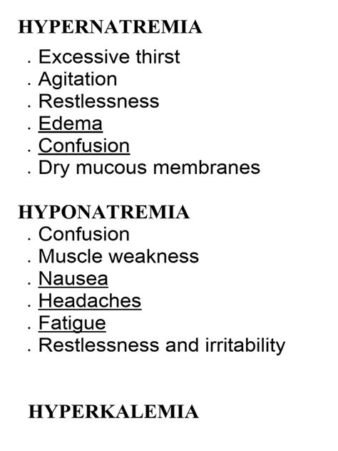 Hypernatremia Pdf