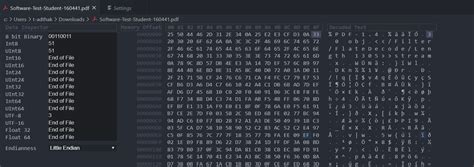 Data Inspector Incorrectly Reports End Of File · Issue 11 · Microsoftvscode Hexeditor · Github
