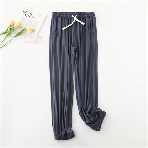 Badu.bg Свободни удобни панталони 2023 Пролет Лято Корейски стил Пижама ...