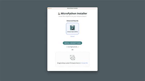Micropythonのインストール