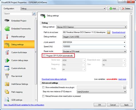 Developing Projects For The Esp8266 Wifi Chip With Visual Studio Visualgdb Tutorials