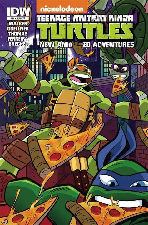 Teenage Mutant Ninja Turtles New Animated Adventures Subscription