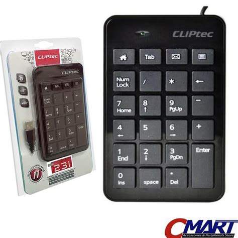 Jual Cliptec Rapid Usb 2 0 Numpad Numeric Keypad Numerik Keyboard