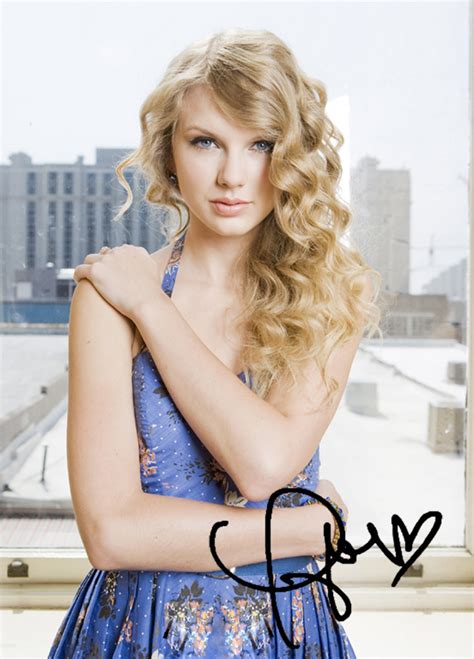 Taylor Swift Signed Poster Taylor Swift Photo 21529902 Fanpop