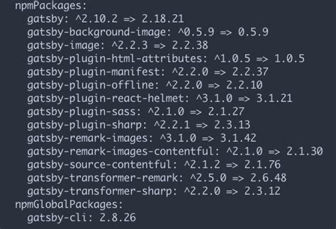 Contentful And Gatsby Update Broken Gatsby 2102 21821