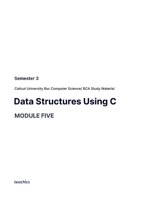 Ds 5 Data Structures 3rd Sem Bsc Cs Graph Data Structure In This