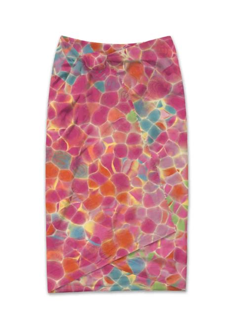 Rainbow Blobs Sarong Cover Up Vida