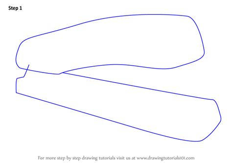 How To Draw A Stapler Tools Step By Step DrawingTutorials Com