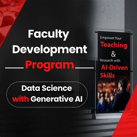 Faculty Development Program Master Data Science And Gen Ai