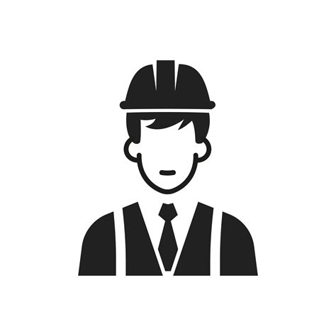 Construction Engineer Service Engineer Icon Architect Vector Illustration 34980069 Vector Art