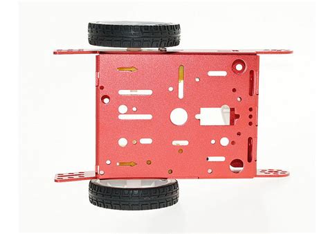 Colorful Aluminum Alloy Arduino Car Robot Electric Car Kit 120mAh DC 6V