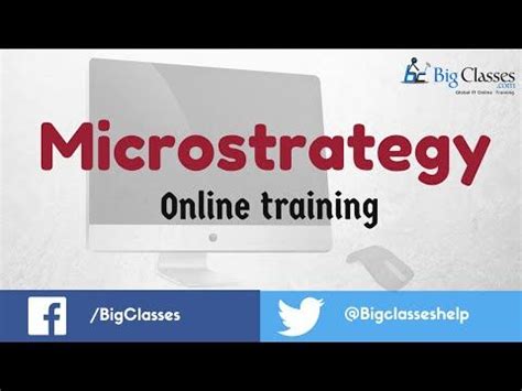 Microstrategy Online Training | Microstrategy Tutorials for Beginners ...