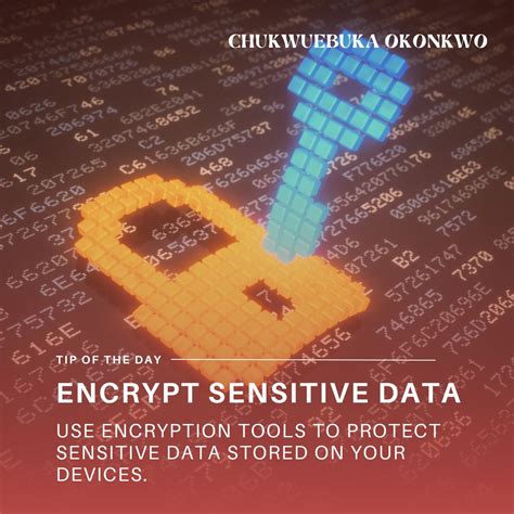 How To Encrypt Sensitive Data Chukwuebuka Okonkwo Posted On The Topic