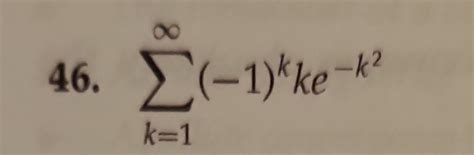 Solved Solve Using The Alternating Series Test And Determine