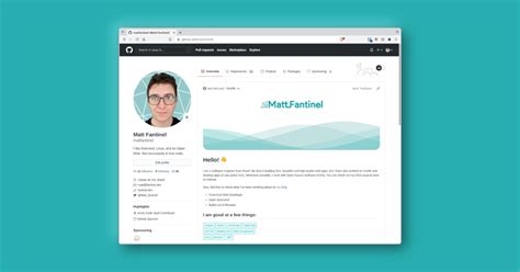 Spicing Up Your Github Profile With Html And Css Matt Fantinel