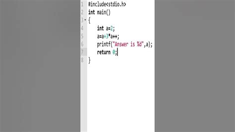 Can You Solve This C Program Part 1 Code Educationcoding