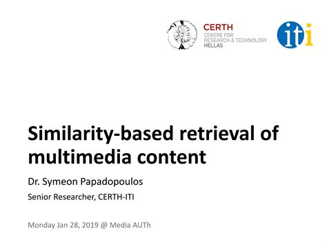 similarity based retrieval of multimedia content pdf search internet