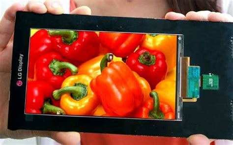 Lg Unveils Highest Definition Smartphone Screen