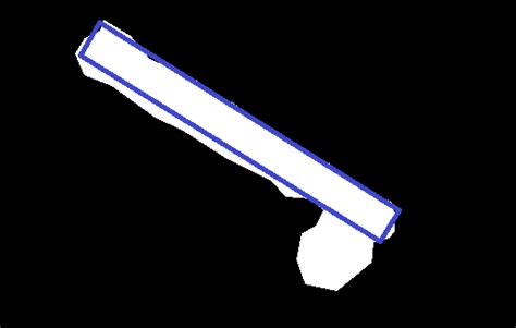 Python How To Adapt Or Resize A Rectangle Inside An Object Without Including Or With A Few